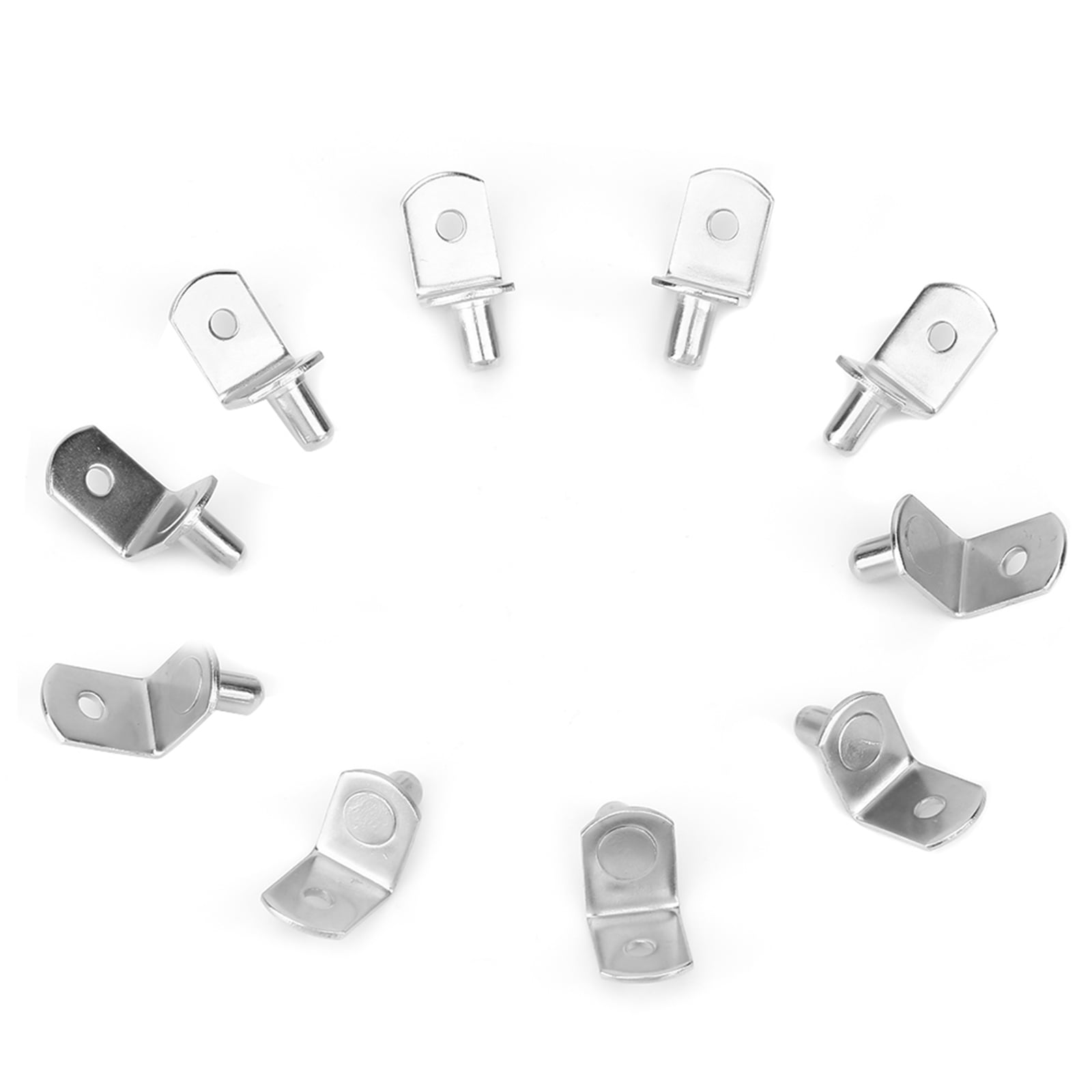 Metal Support Pegs for Bookshelves, Kitchen Cabinets & Cupboards, Set ...