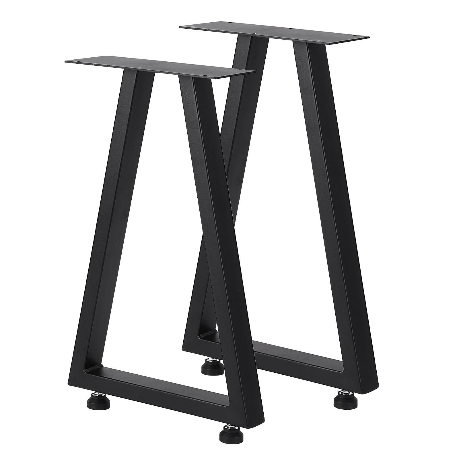 Metal Table Legs Heavy Duty Desk Legs, DIY Industrial Furniture Dining ...