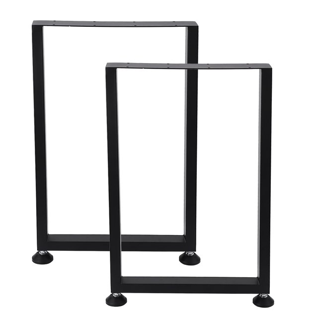 Metal Table Legs, Square Tube Table Legs, Heavy Duty Desk Legs, Dining ...