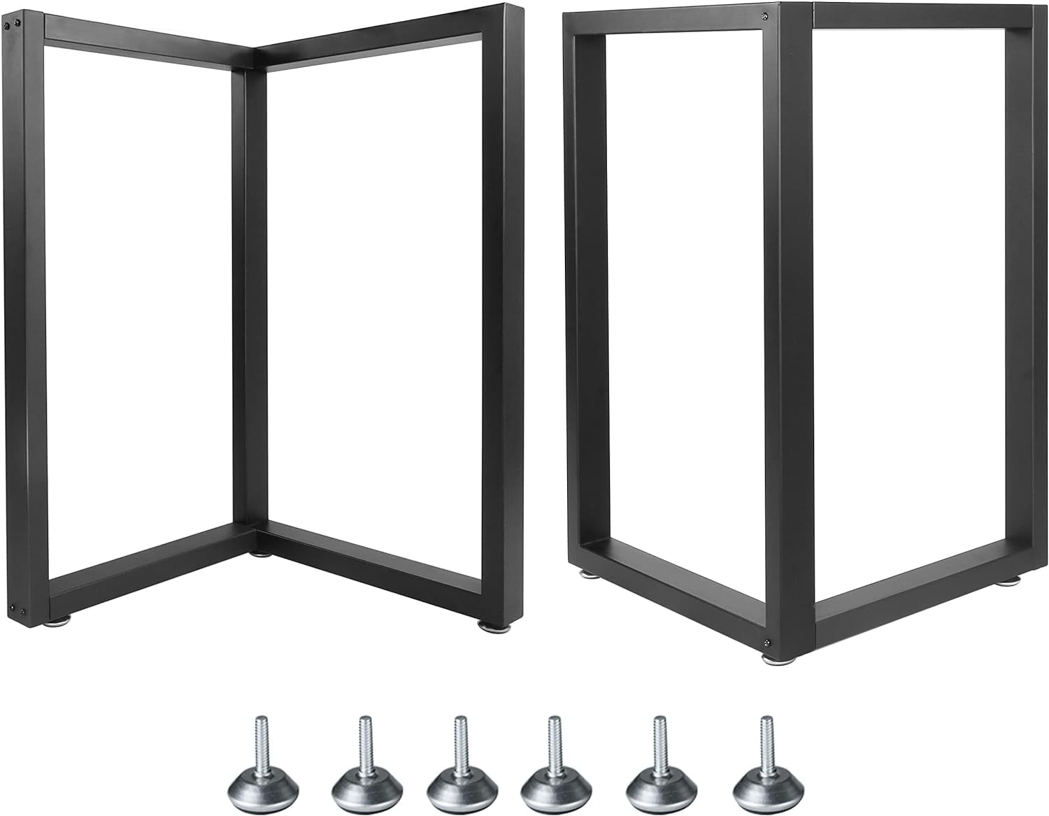 Metal Table Legs Square Tube Table Legs,Heavy Duty Desk Legs Dining ...