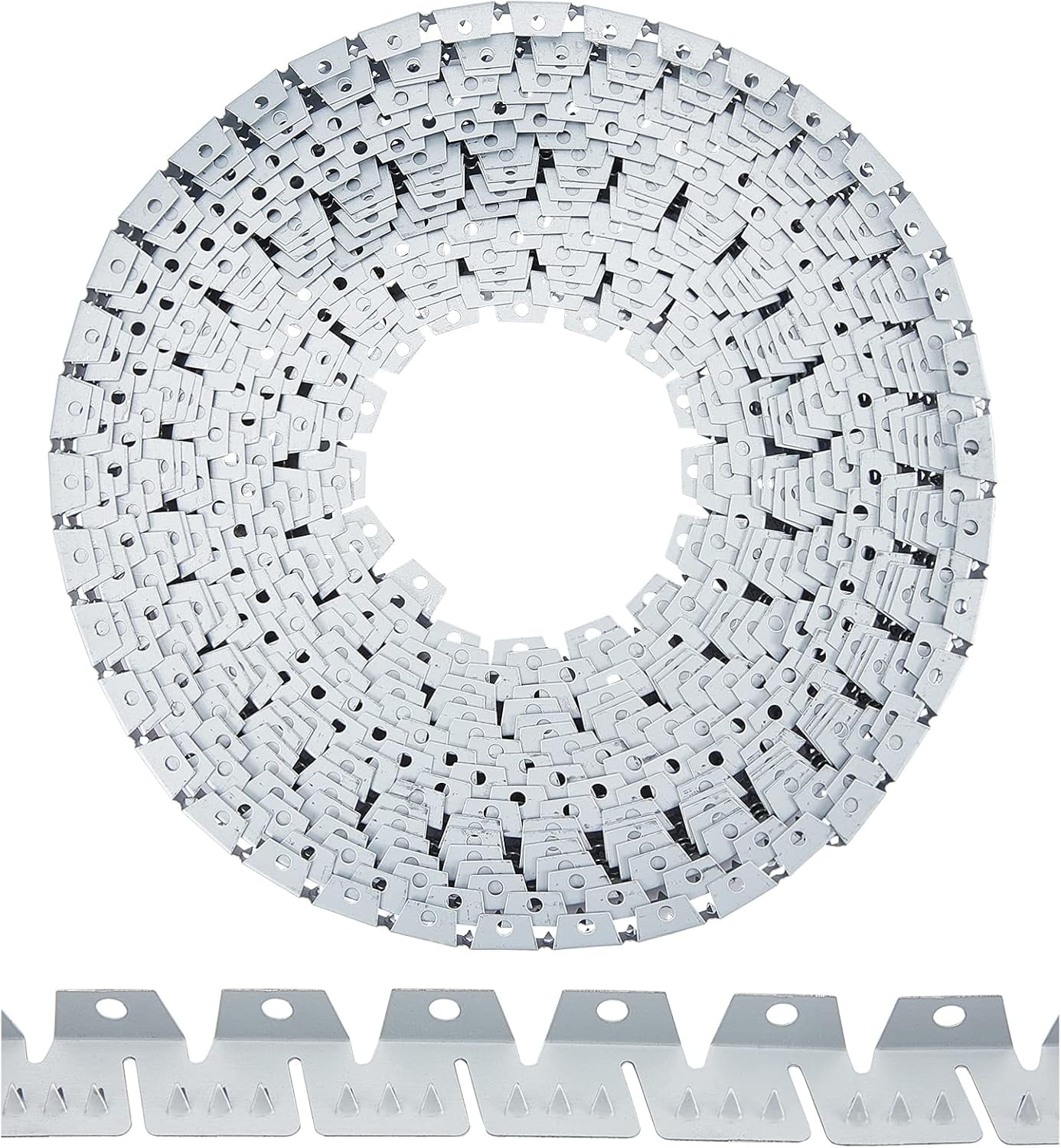Metal Tack Strip Upholstery 32.8Feet Three-Tooth Upholstery Curve Ease ...