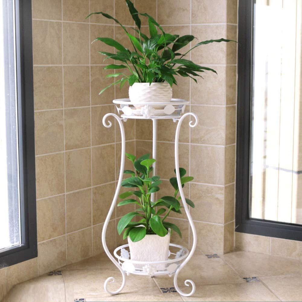 Metal Tall Indoor/Outdoor,Iron Holder Small Plant Holders,Flower Pot ...
