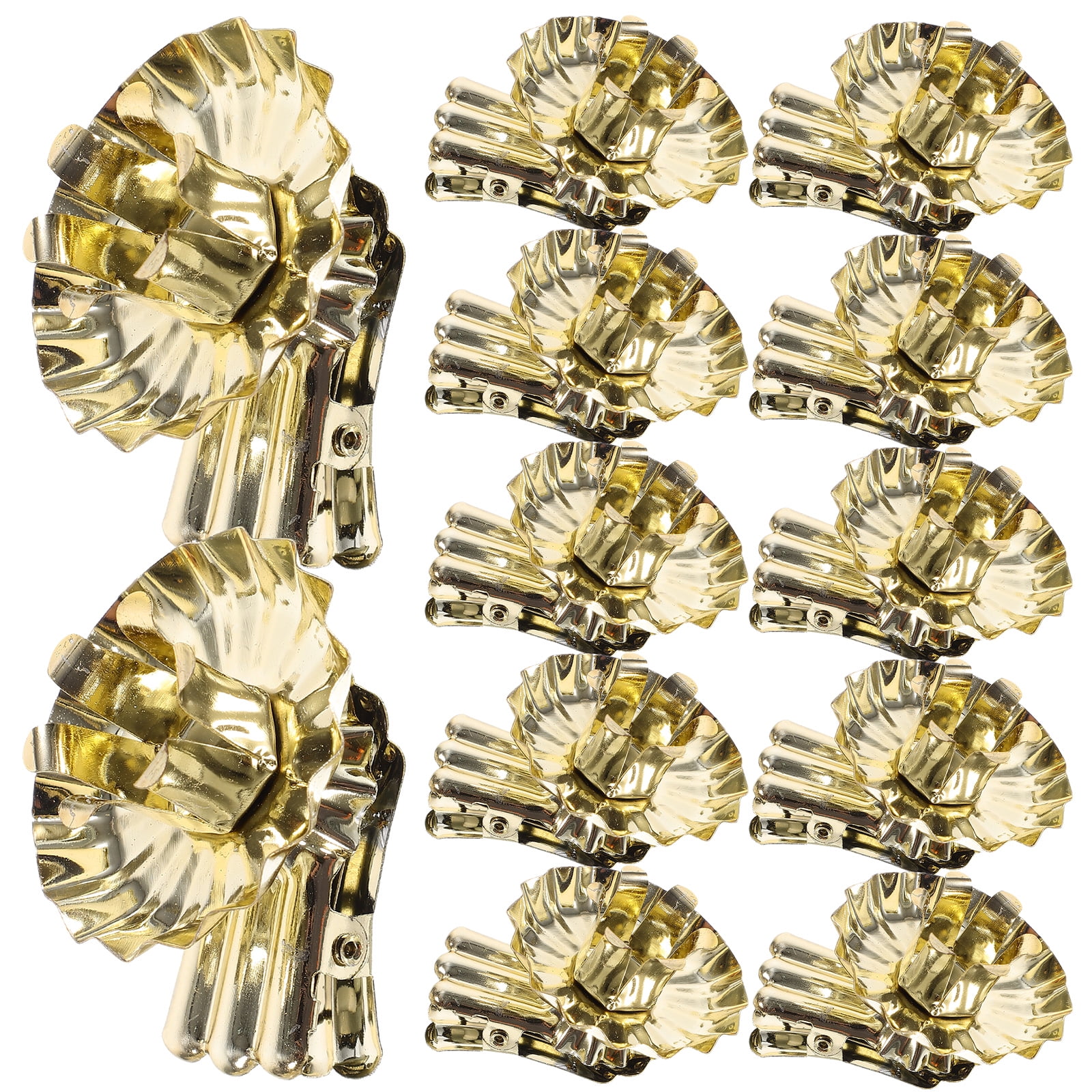 Metal Taper Candles Clip Christmas Holder Clamps 100 Pcs Holders ...