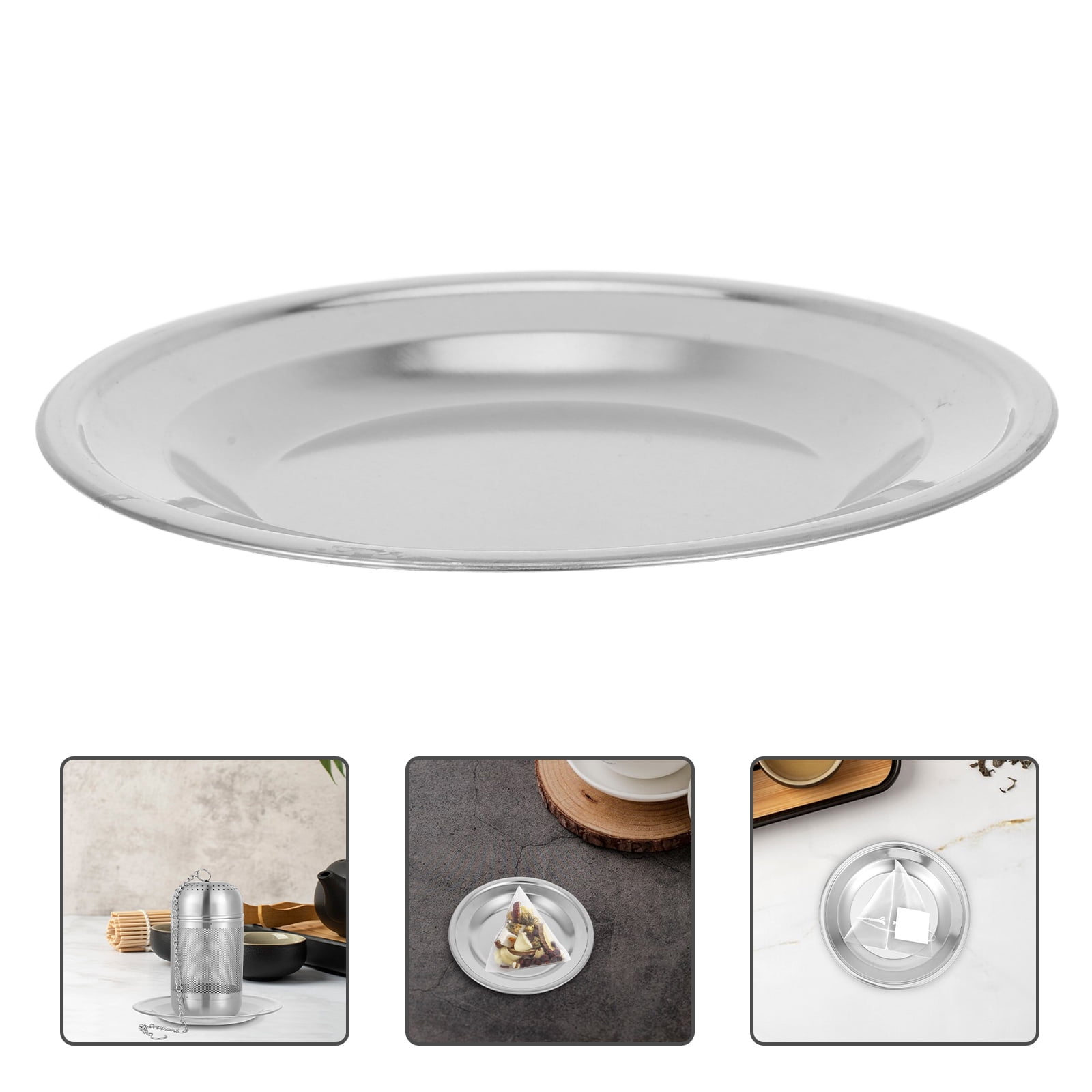 Stainless Steel Tea Bag Holder Saucer 1 Piece Tea Bag Coaster Dipping ...