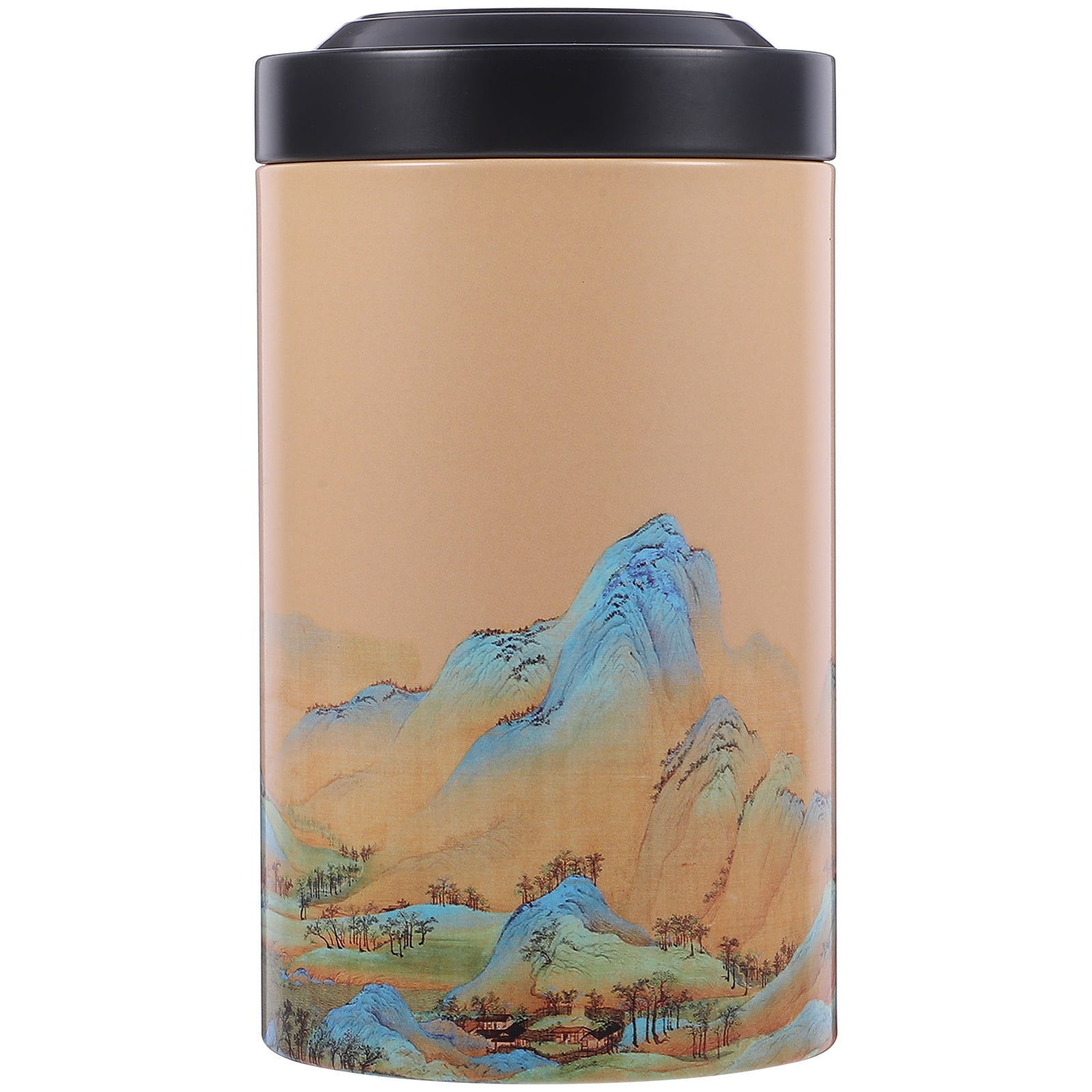 Metal Tea Tins Candy Jar Coffee Jar Tea Boxes Canister Iron Storage ...