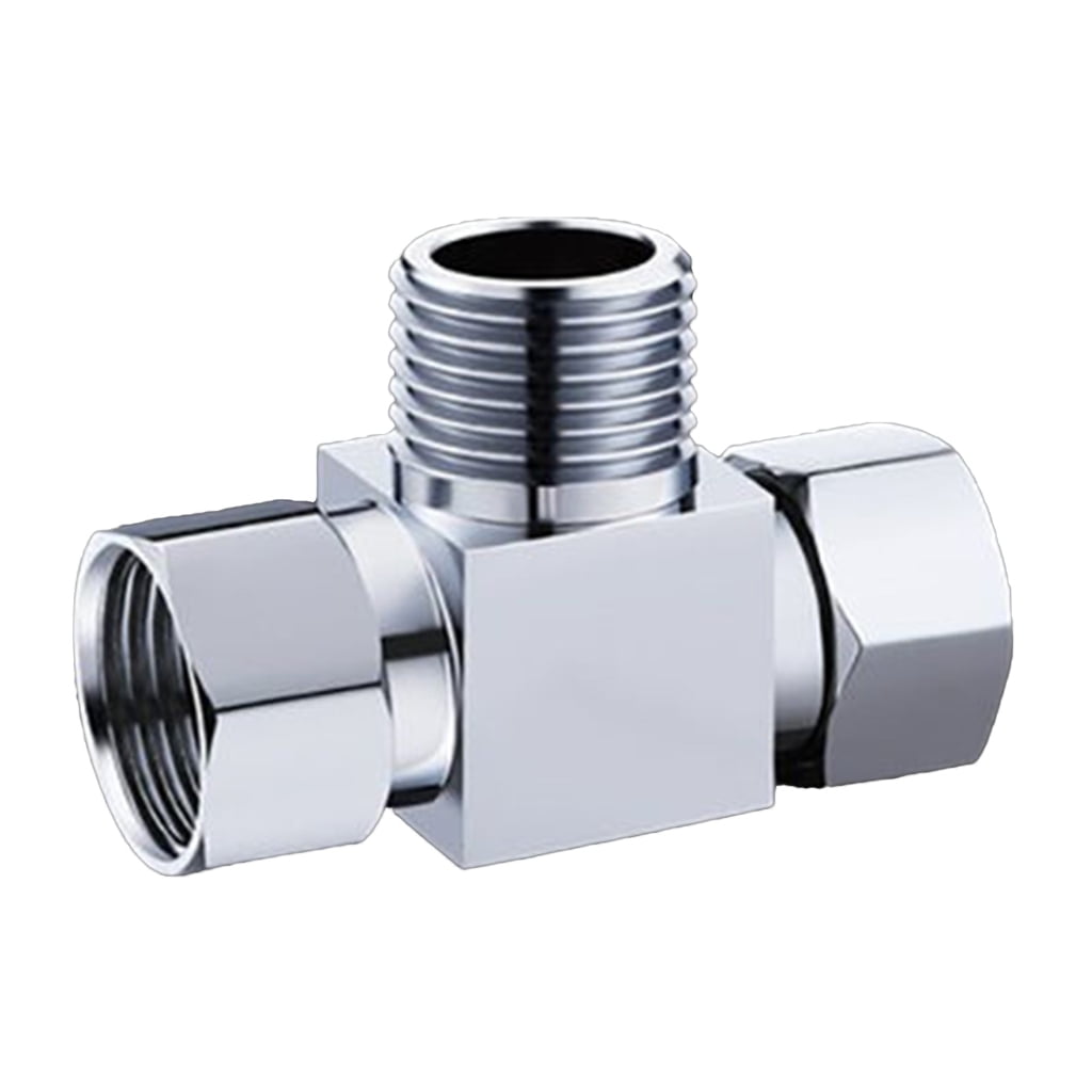Metal Tees Pipe Fitting Water Pipe Splitter Connector Connector Pipe ...