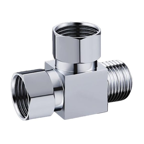 Metal Tees Pipe Fitting Water Pipe Splitter Connector Connector Pipe ...