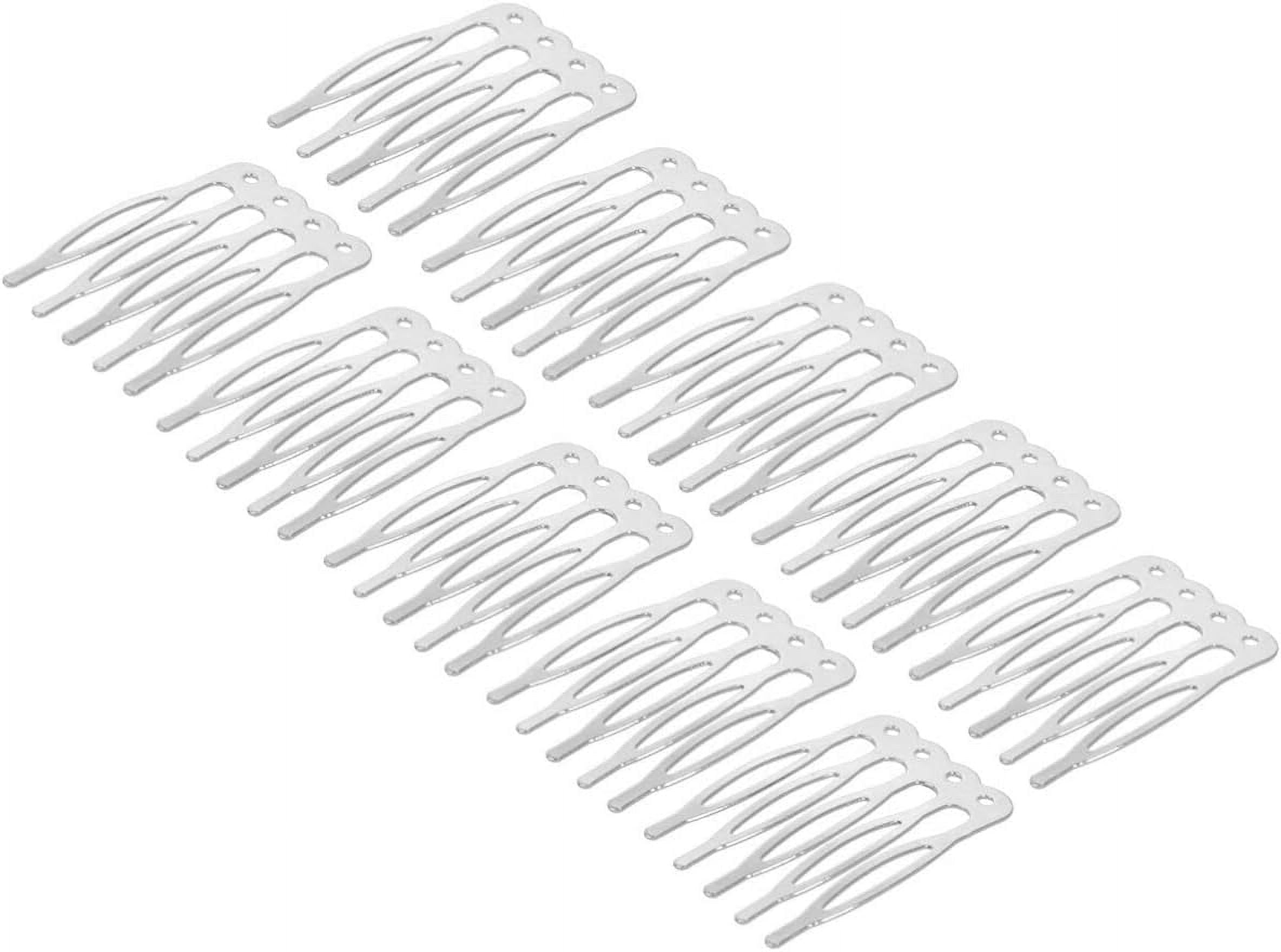 Metal Teeth Hair Combs 50 Pieces French Hair Side Combs Set, Simple ...