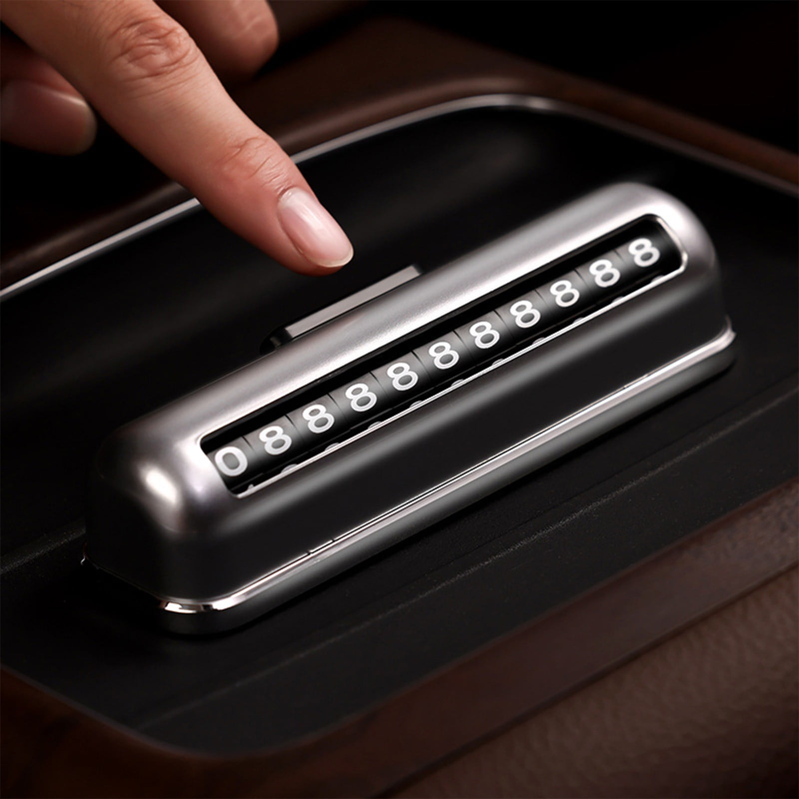 Metal Temporary Parking License Number Moving License Magnetic Suction ...