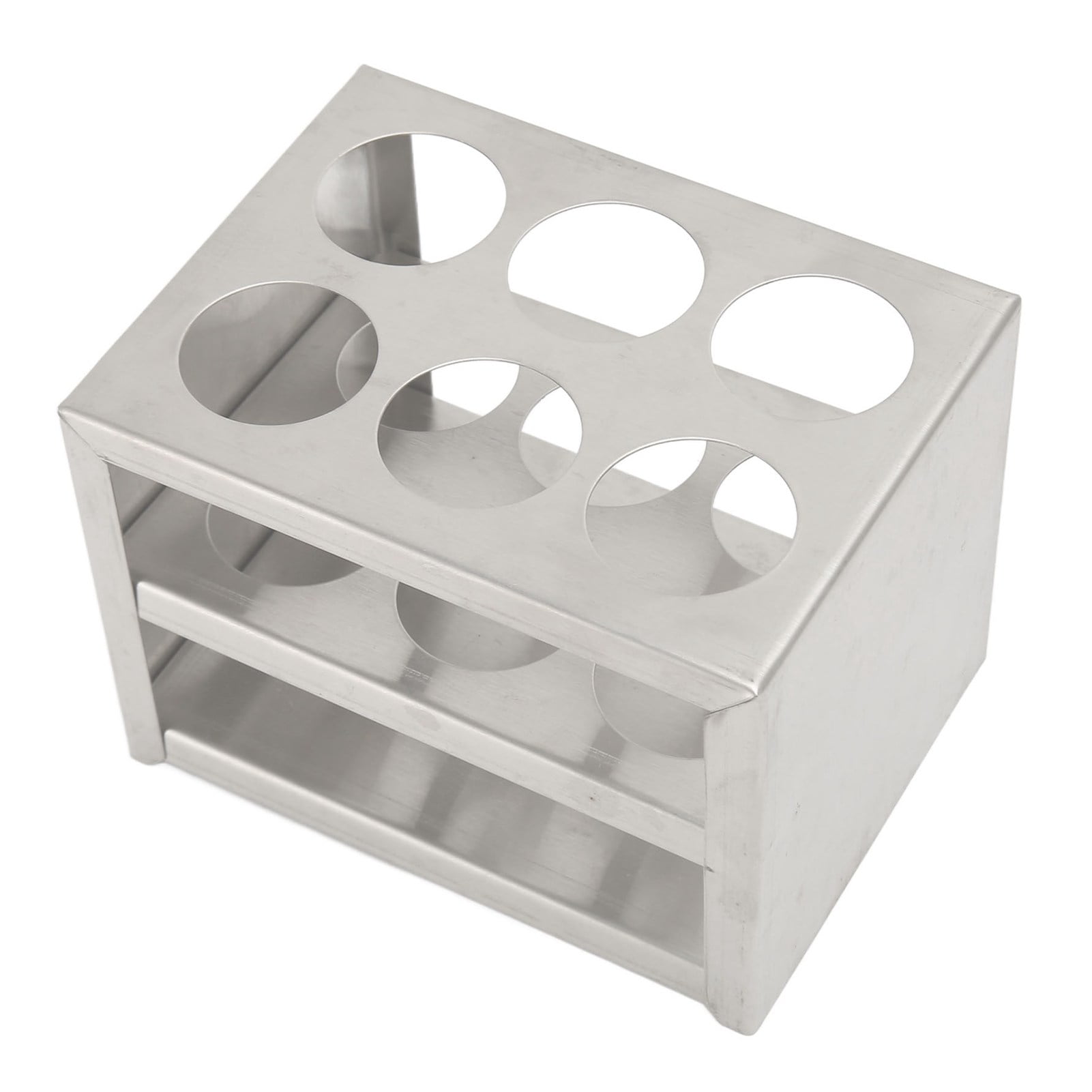 Metal Test Tube Rack 6 Holes 1.18in Strong 3 Tiers Stainless Steel ...