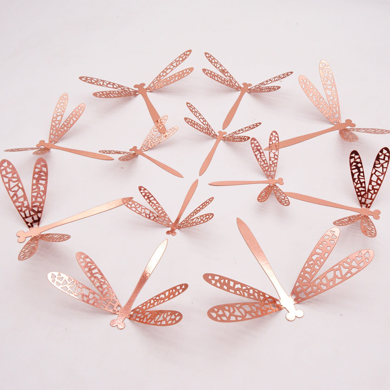 Metal Texture 3D Three s Hollows Wall Sticker Metal Textures Three ss ...