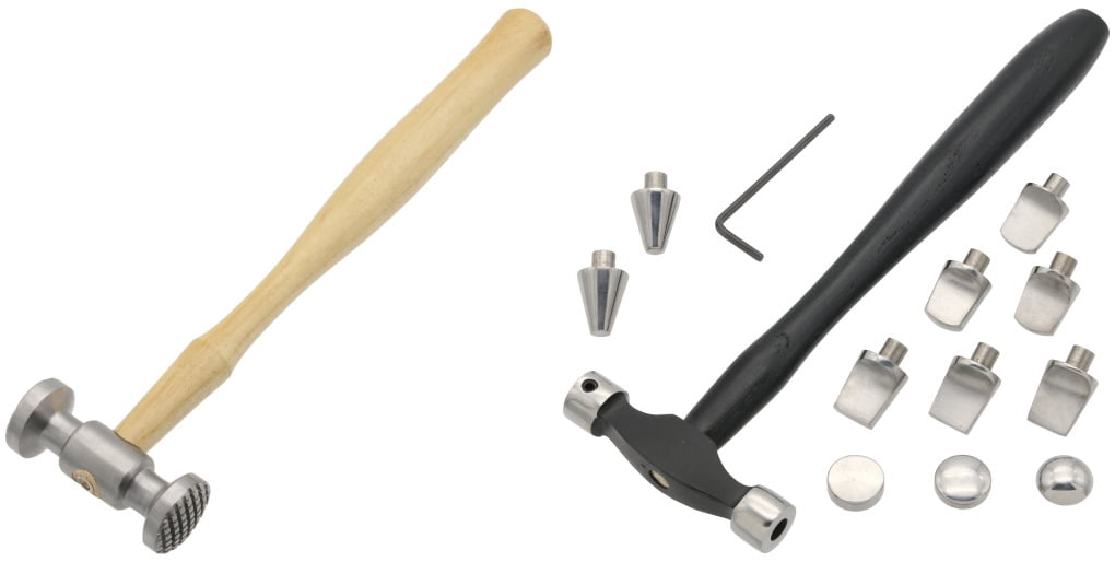 Metal Texturing & Precision Hammer Set 11 Interchangeable Heads ...