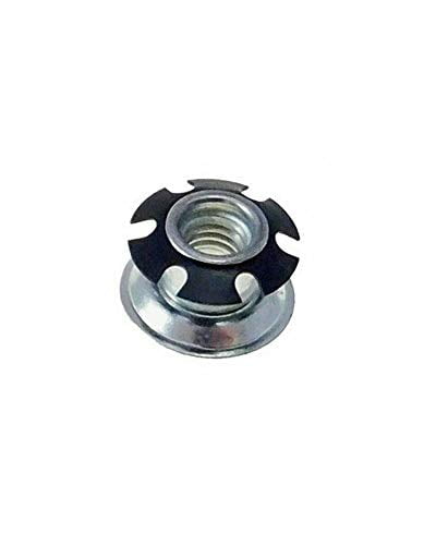 Metal Threaded Star Type Insert for 1" OD Round Tubing - Threaded ...
