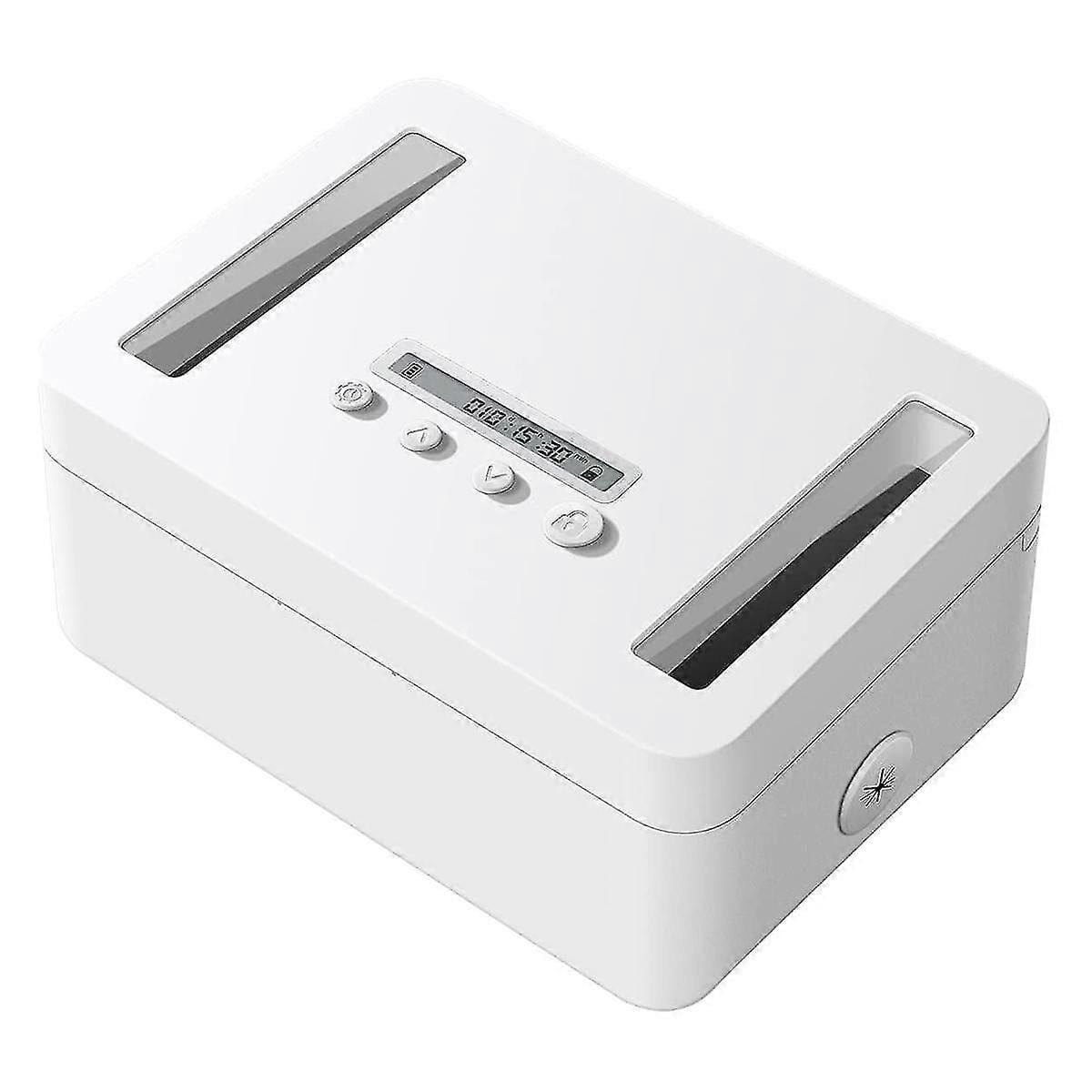 Metal Timed Lock Box,time Lock Box With Child Lock And Led Display,self ...