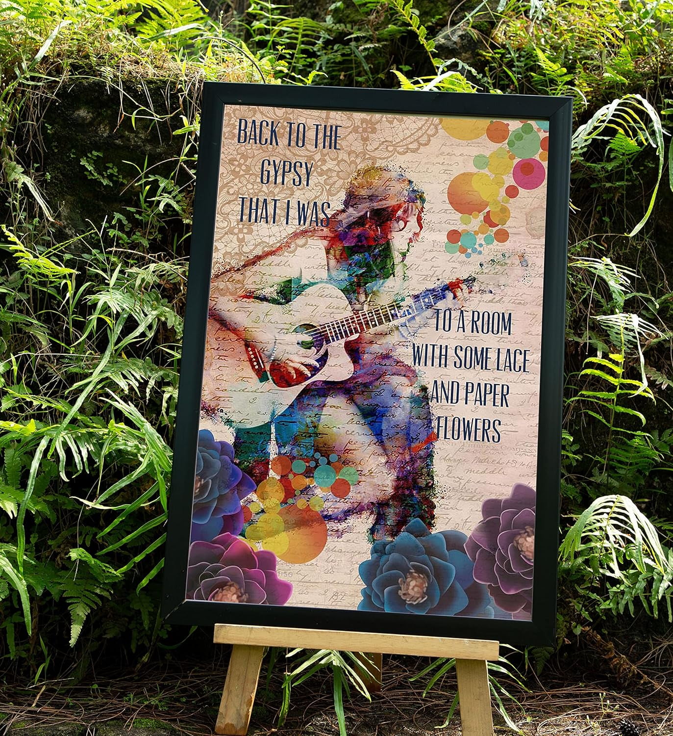 Metal Tin Retro Sign Gypsy Wall Decor | Back to The Gypsy That I was ...