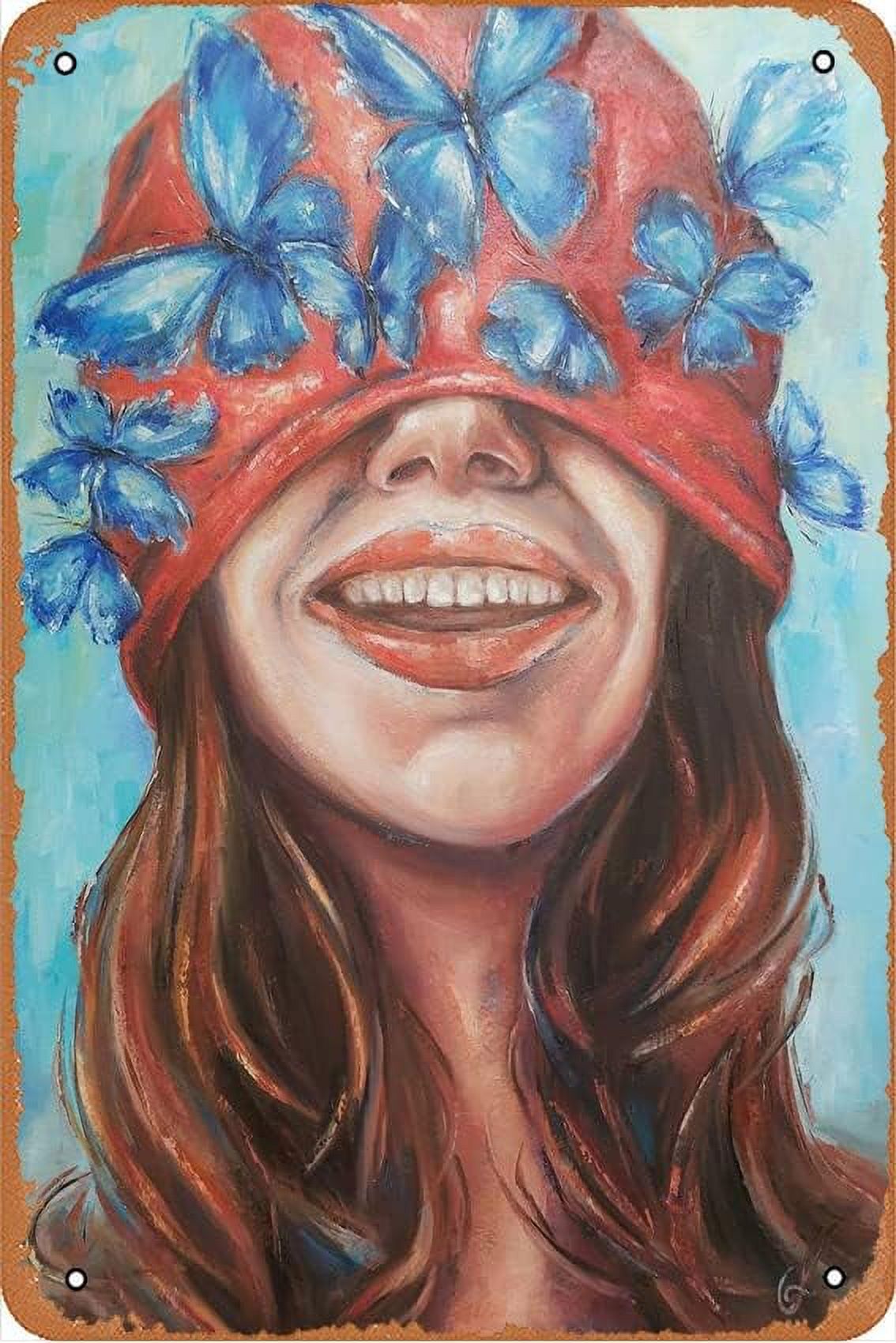 Metal Tin Sign Good Intentions' Illusion collection Ranch Restaurant ...