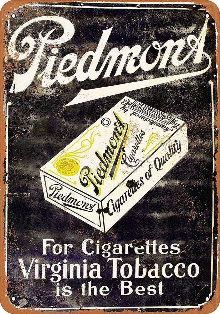 Metal Tin Sign - Metal Signs Decor Antique Metal Sign Cigarettes Tin ...