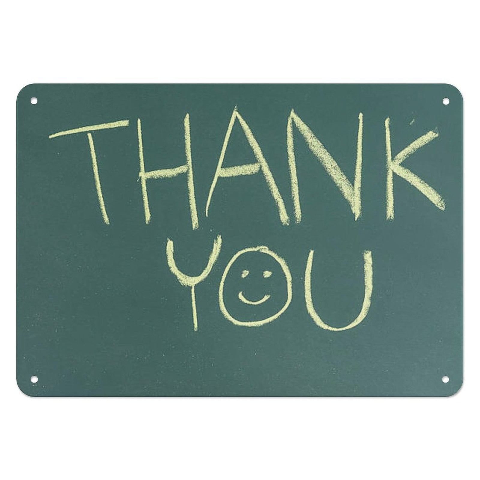 Metal Tin Sign,THANK YOU,For Home Bar Kitchen Counter Signs Garage Yard ...
