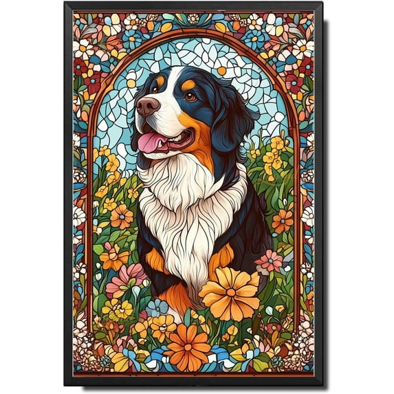 Metal Tin Sign Vintage Wall Art Decorative Gift Vintage Style Bernese ...