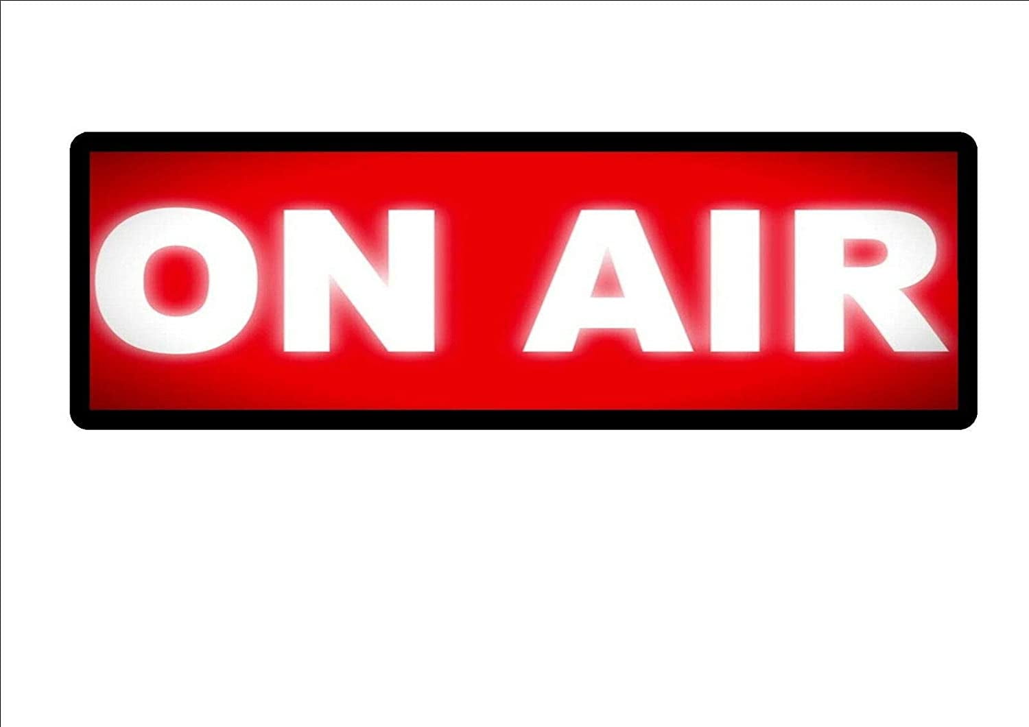 Metal Tin Sign on Air Studio Sign Recording Studio Sign Wall Hanger ...