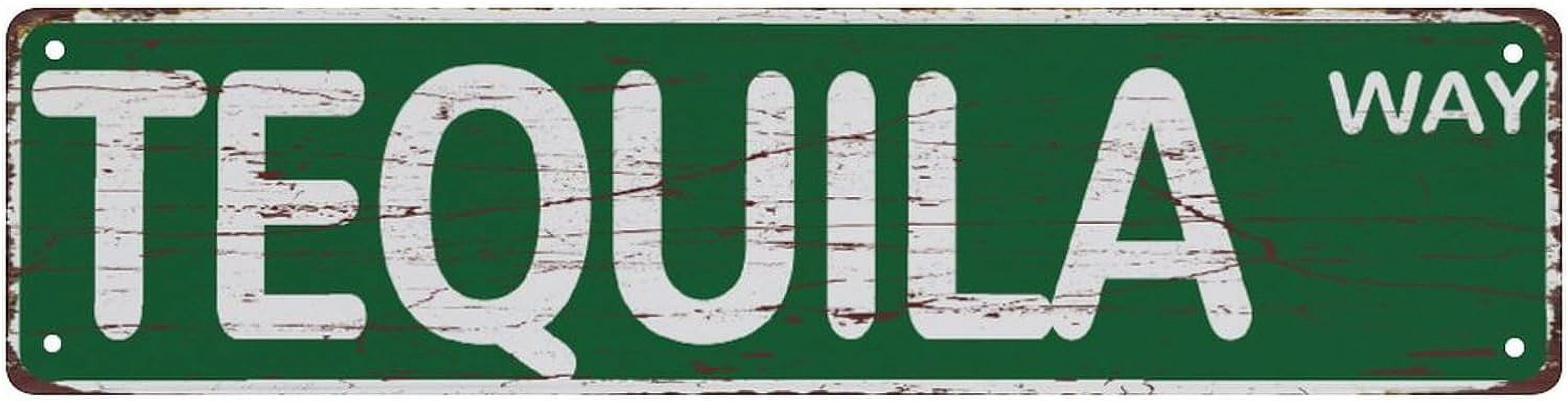 Metal Tin Signs Tequila Way Vintage Signs Retro Tin Signs Art Plaque ...