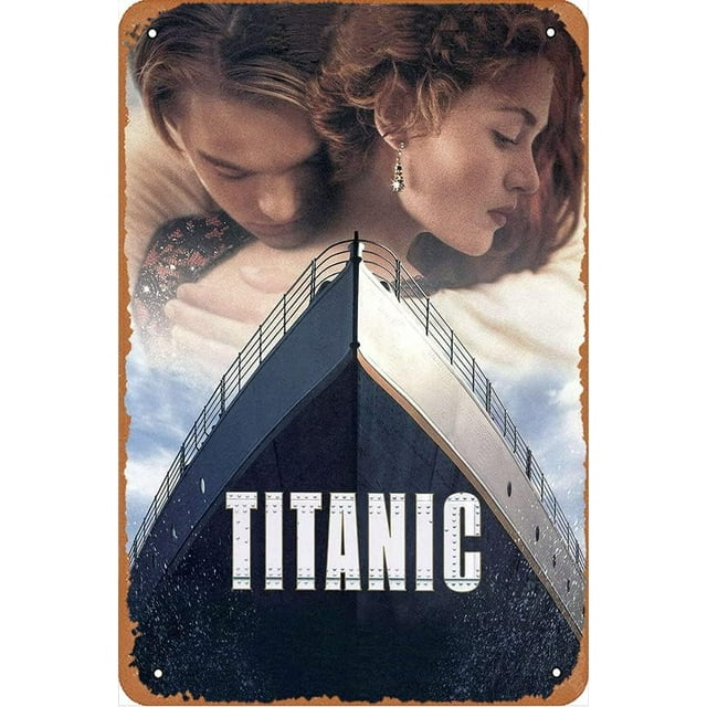 Metal Tin Signs Titanic Movie Home Gate Garden Bars Restaurants Cafes ...