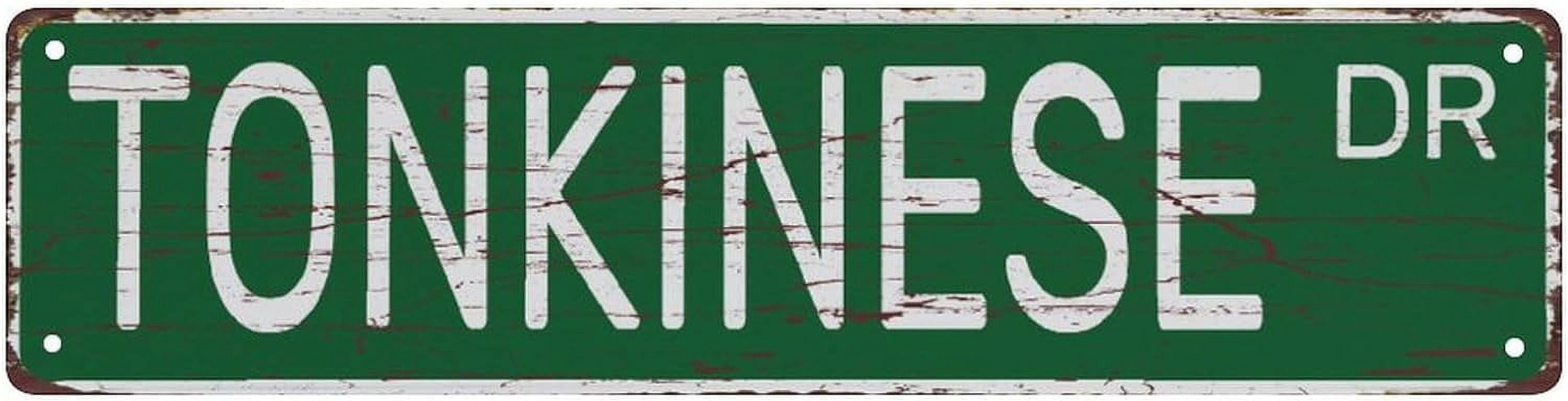 Metal Tin Signs Tonkinese The Unique Wall Decoration Of The Vintage ...