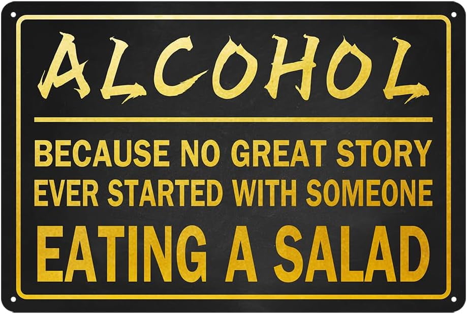 Metal Tin Signs Vintage For Home Bar Wall Decor Kitchen Sign Photos ...