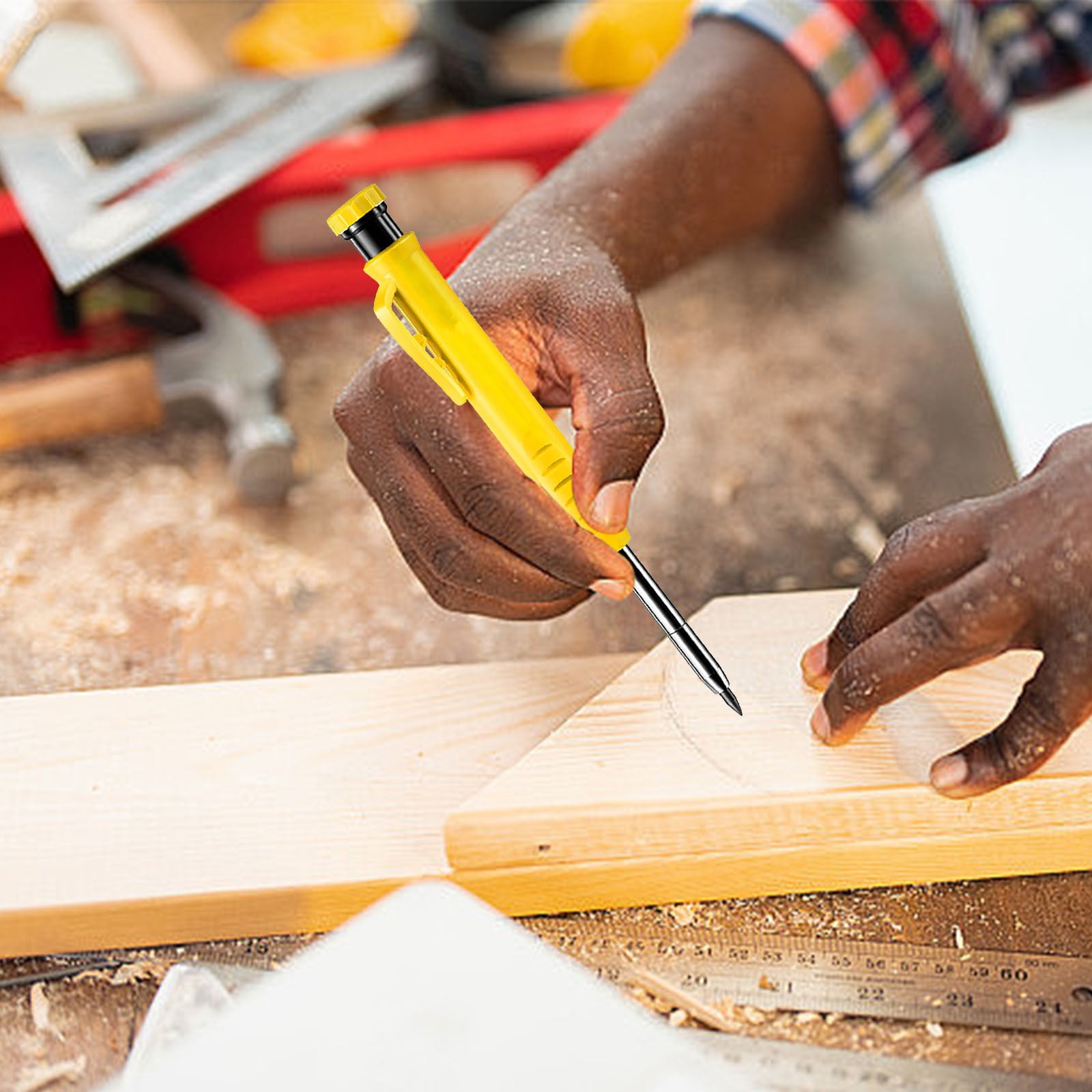 Metal Tip, Long Head Hole Pen, Precision Engineering Pencil, Durable ...