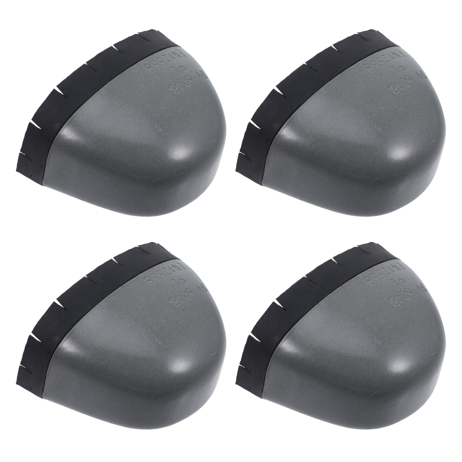 4 Pcs Metal Toe Caps for Work Boots Safety Shoes Labor Manganese Steel ...