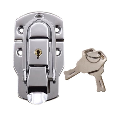 Aluminium Alloy Door Latch Sprung Attic Loft Ceiling Hatch Lock Catch ...