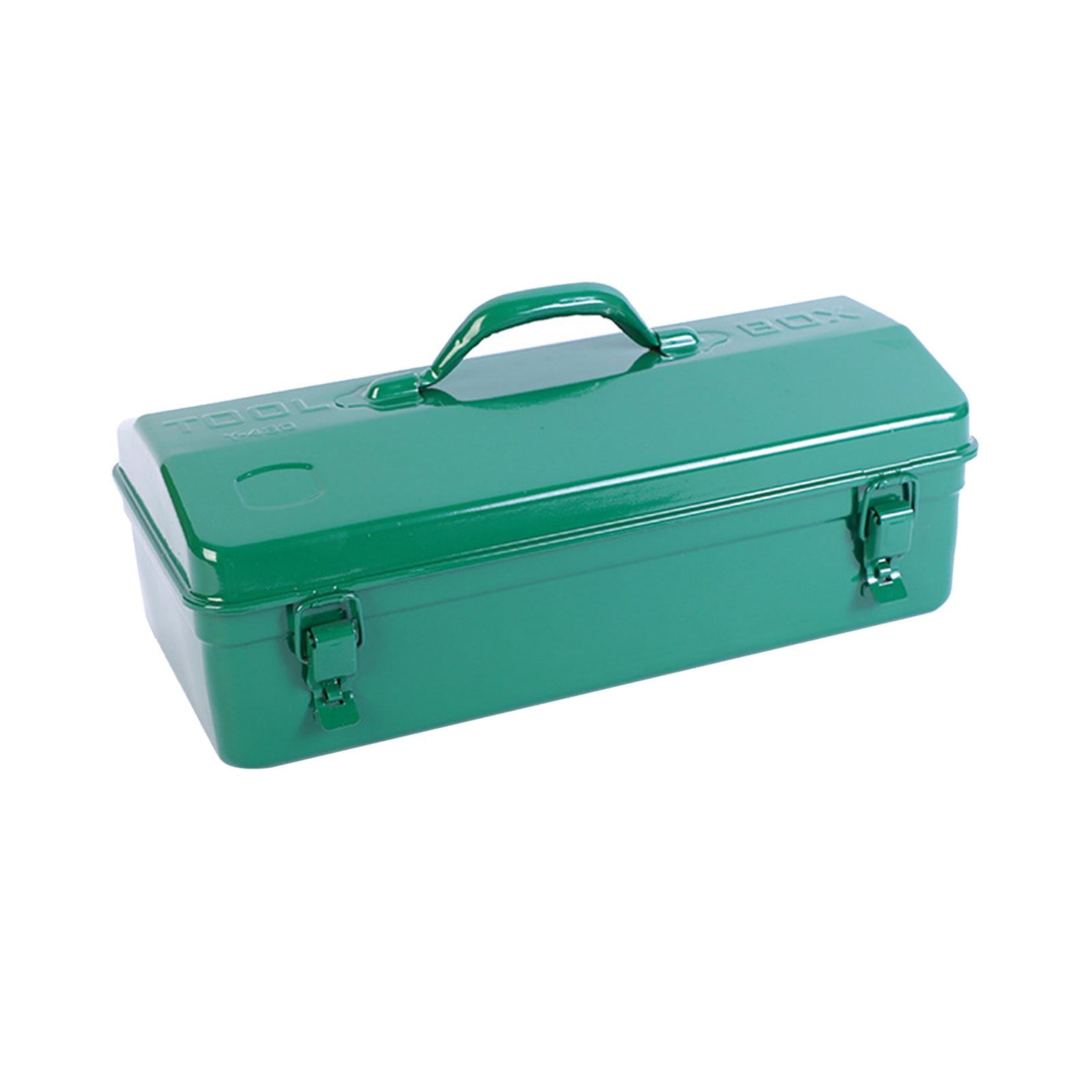 Metal Tool Storage Container Multipurpose Iron Tool Organization Chest ...