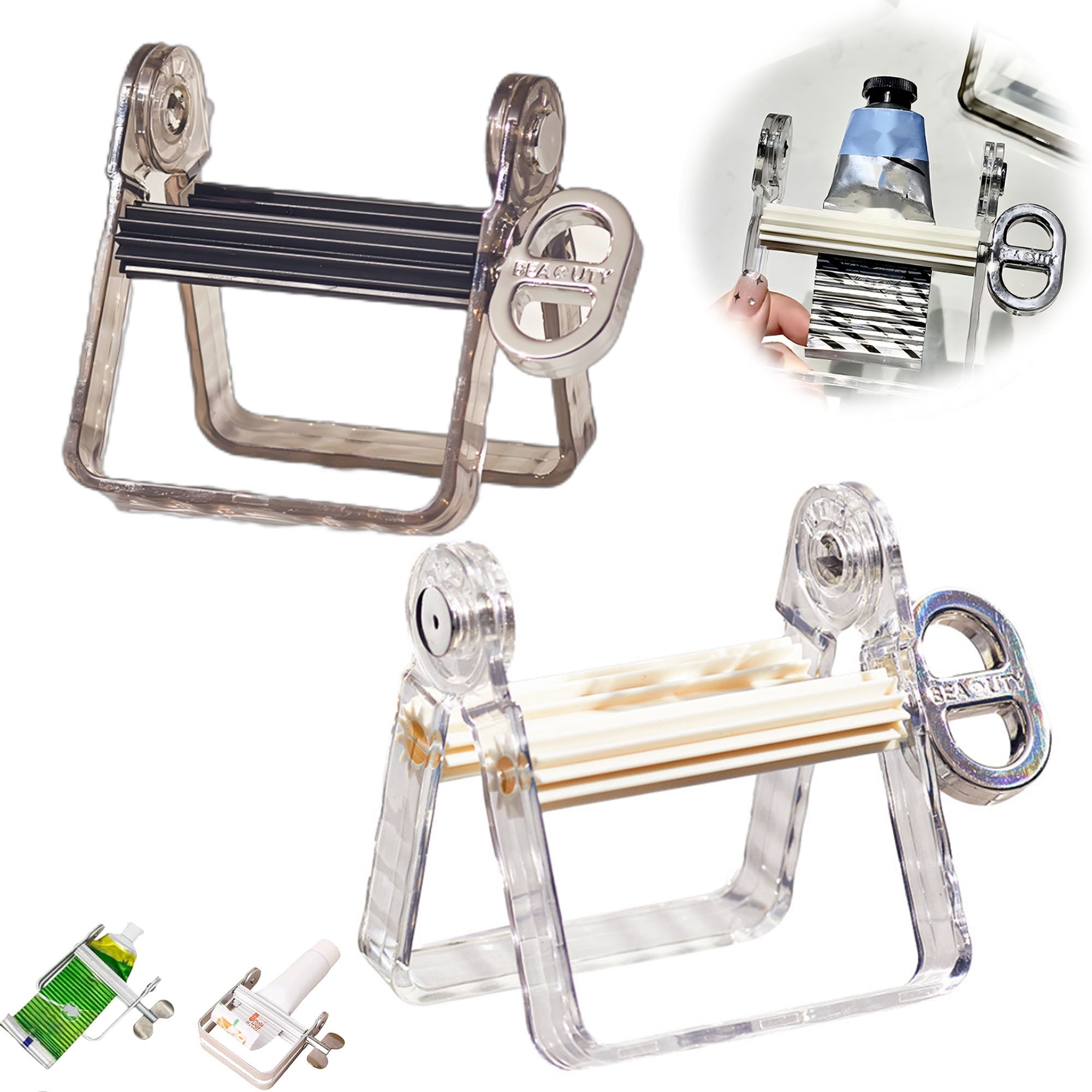 Metal Toothpaste Squeezer - Toothpaste Squeezer Roller, Multifunctional ...