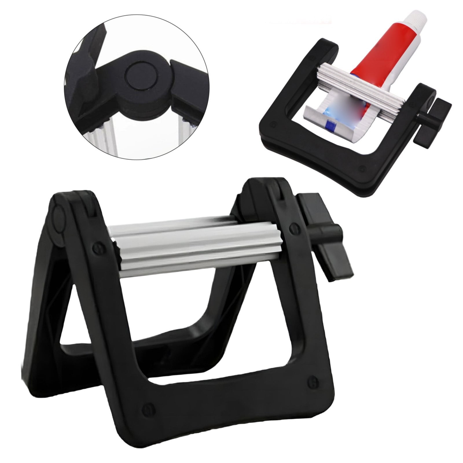 GBAYXJ^Black| Toothpaste Tube Squeezer Metal Paint Tube Wringer ...