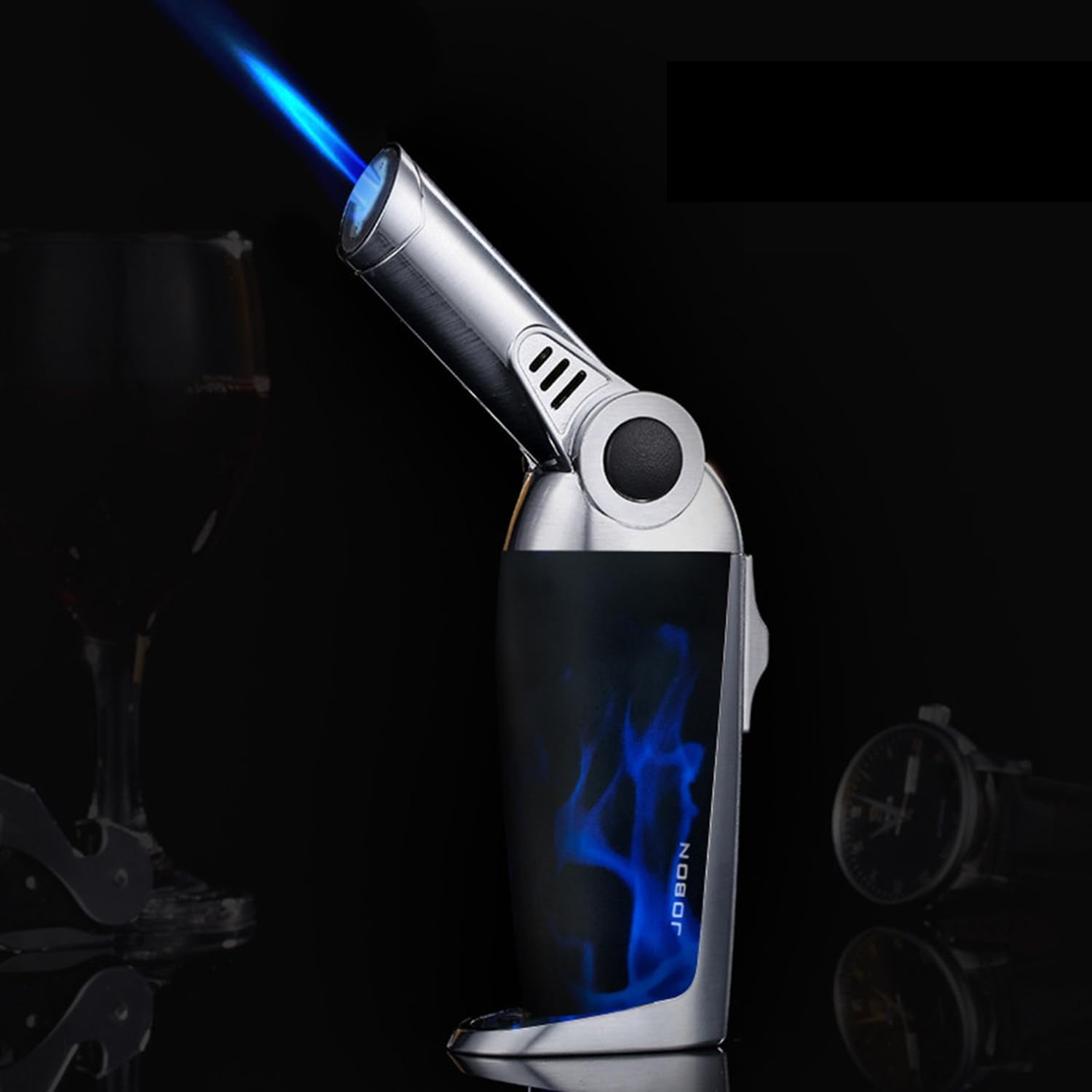 Metal Torch Lighter, Classic Base Adjustable Vent Head Polished ...