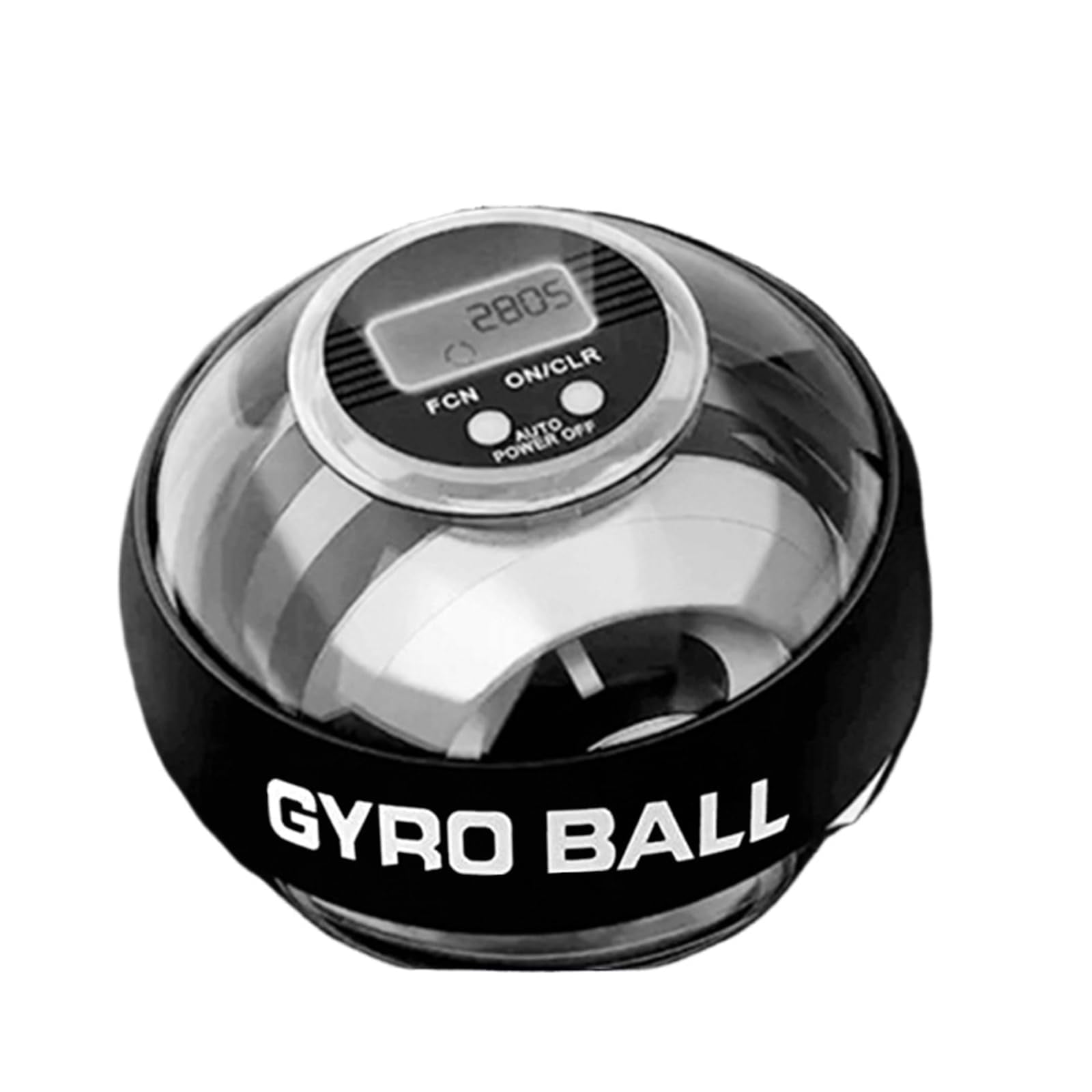 Metal Torque Ball Hand Exerciser - Gyro Wrist Trainer with LED Counter ...