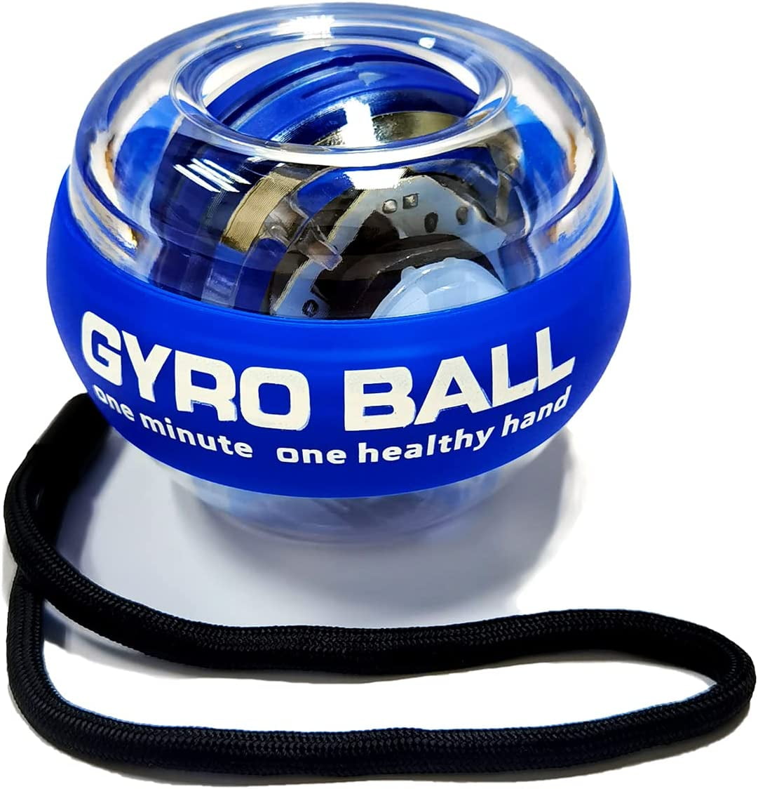 Metal Torque Ball with Light, Weighte Auto-Start Gyro Ball Han Wrist ...