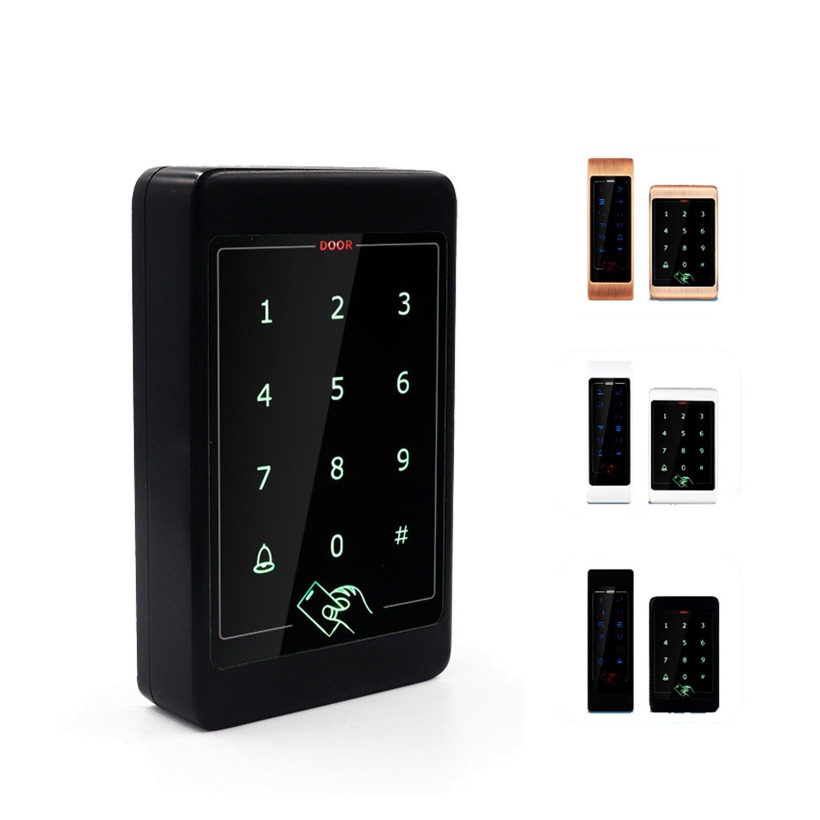 Metal Touch Access Control System Keypad Electric Door Lock Magnetic ...