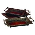 Metal Tray Set Of 3 To Serve In Style - Walmart.com
