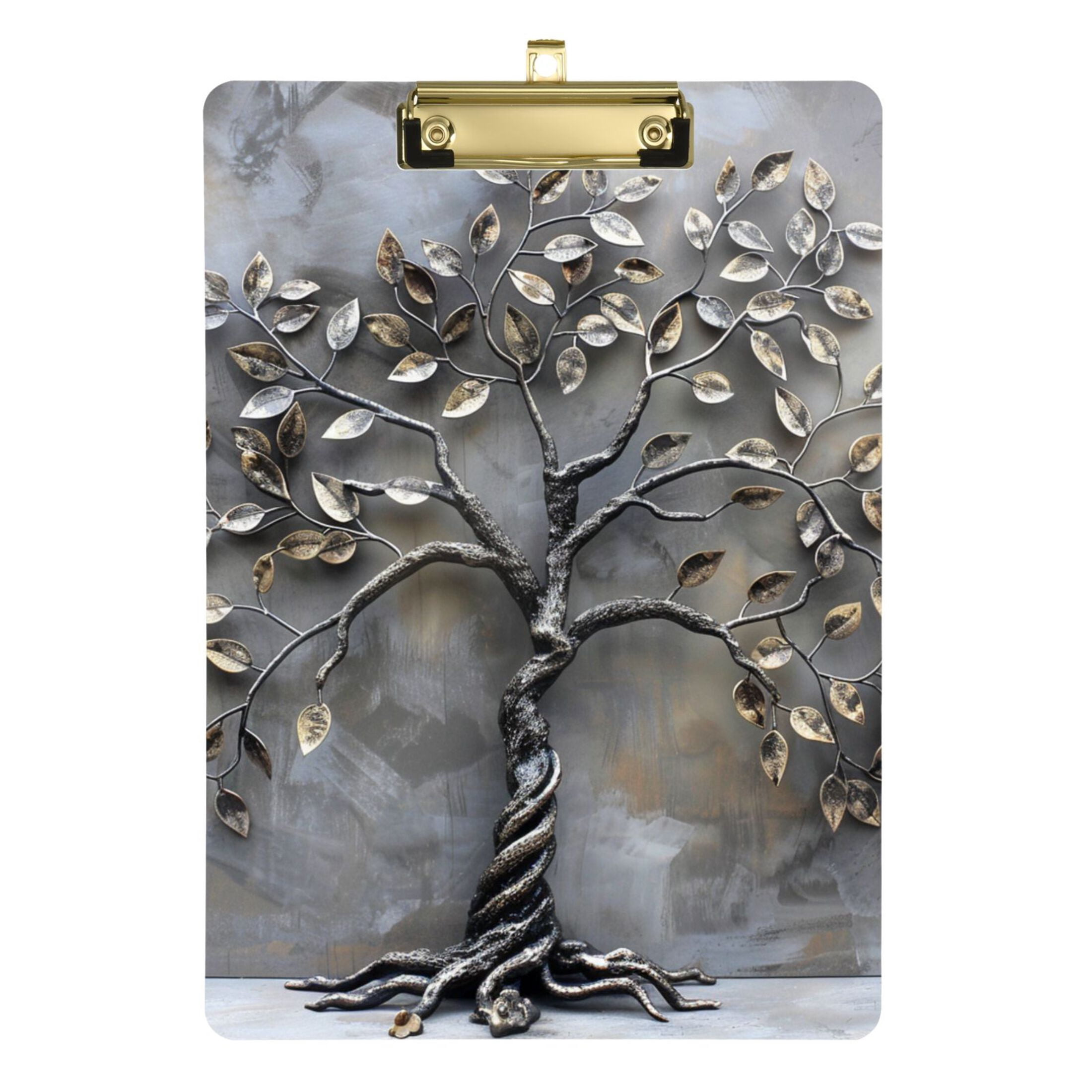 Metal Tree Acrylic Clipboard Drawing Board Clipboard with Hook A4 Size ...