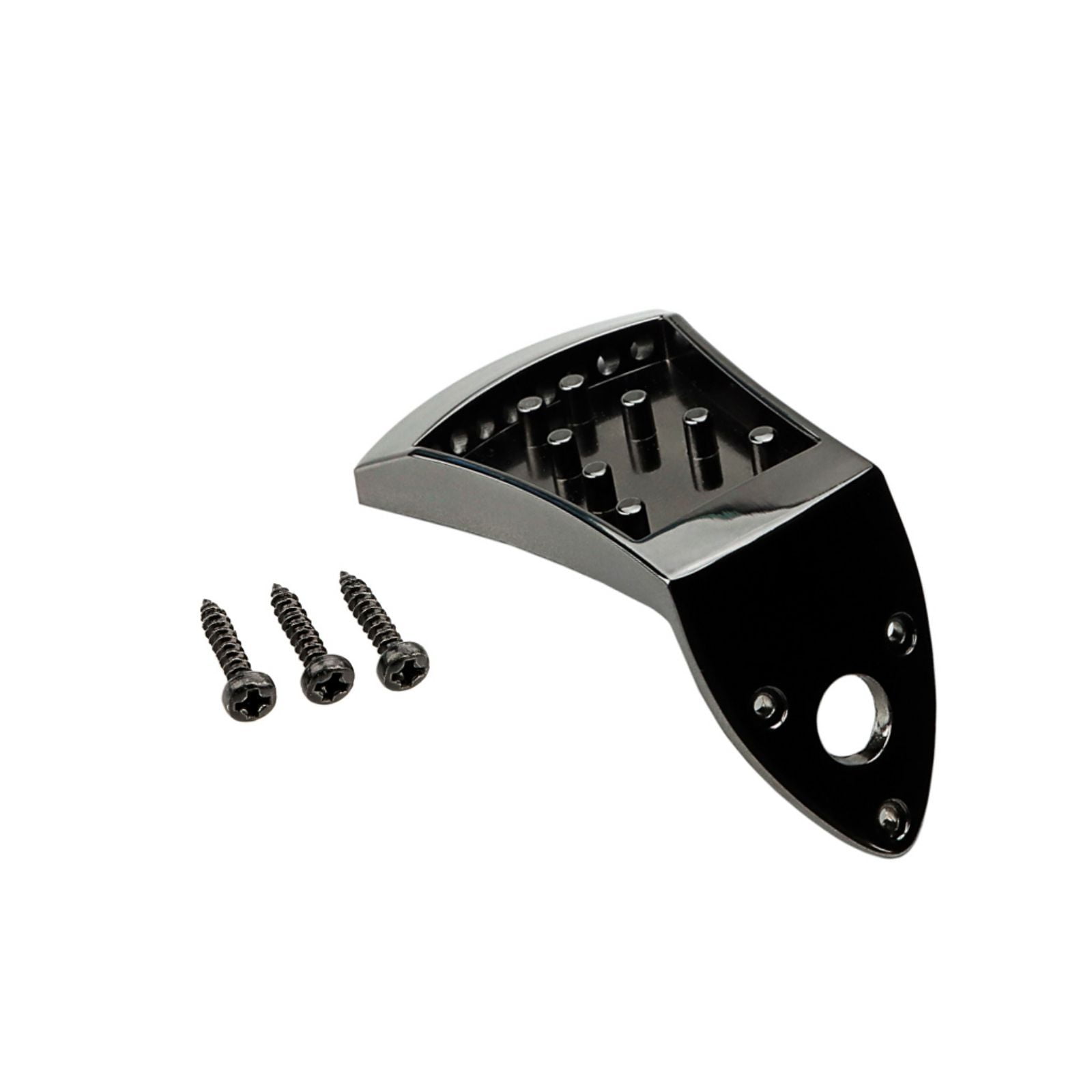 Metal Triangular Mandolin Tailpiece 8 String Mandolin Tailpiece Arched ...