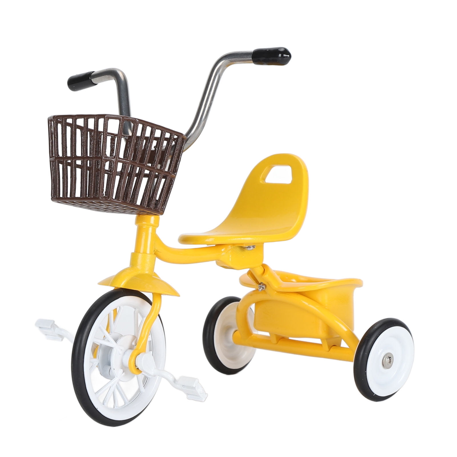 Metal Tricycle Model Three Wheeled Bike Model Decorative Miniature ...