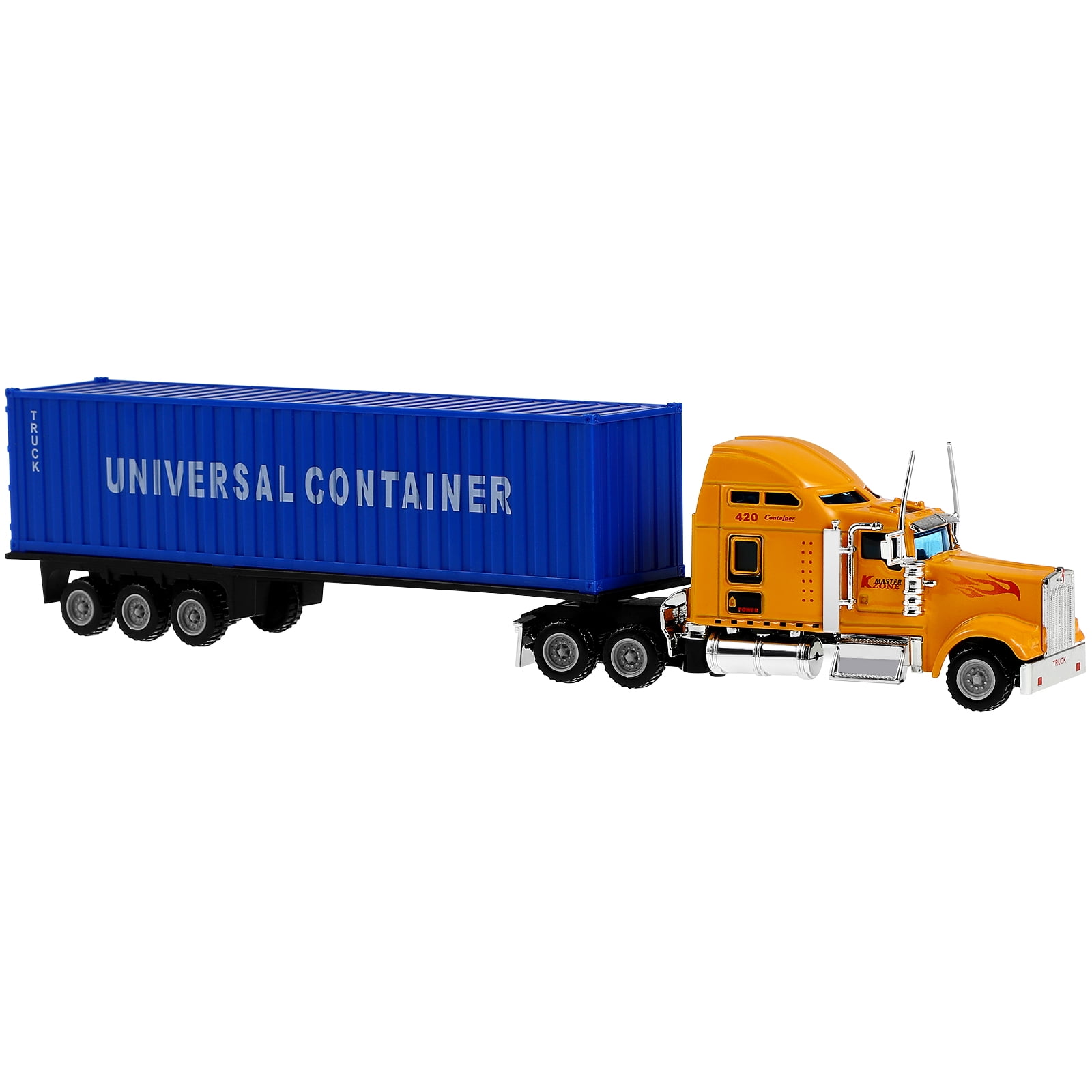 Metal Truck Model Truck Model Small Truck Model Toy Container Truck ...