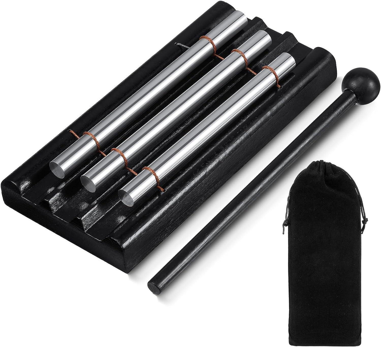 Metal Tube Chime Wooden Musical Percussion Instrument Percussion Chime ...