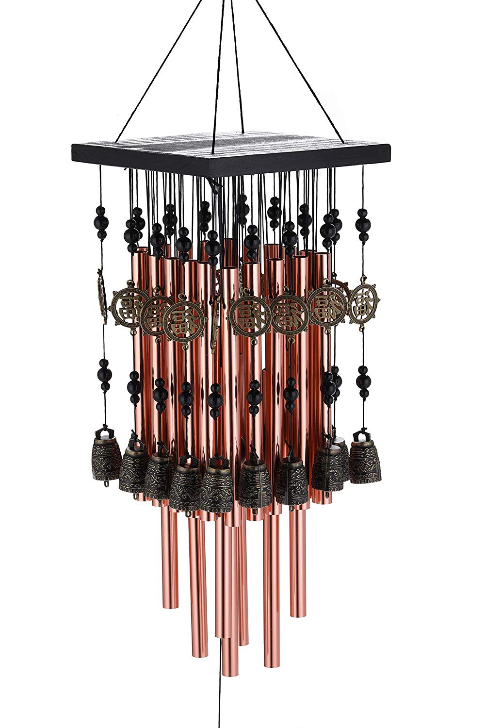 Metal Tube Large Wind Chime with Copper Bell - Walmart.com