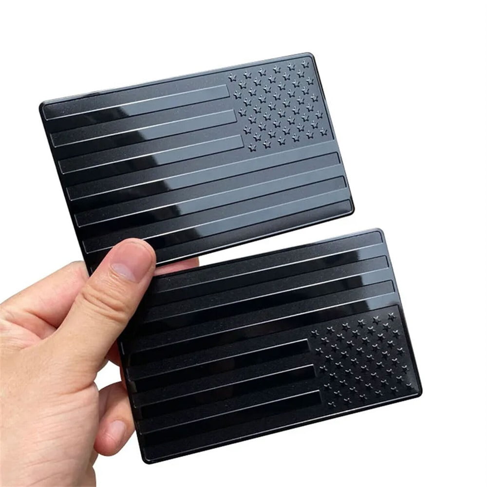 Metal USA Flag Sticker Car Truck American Decal Body Emblem Accessories ...