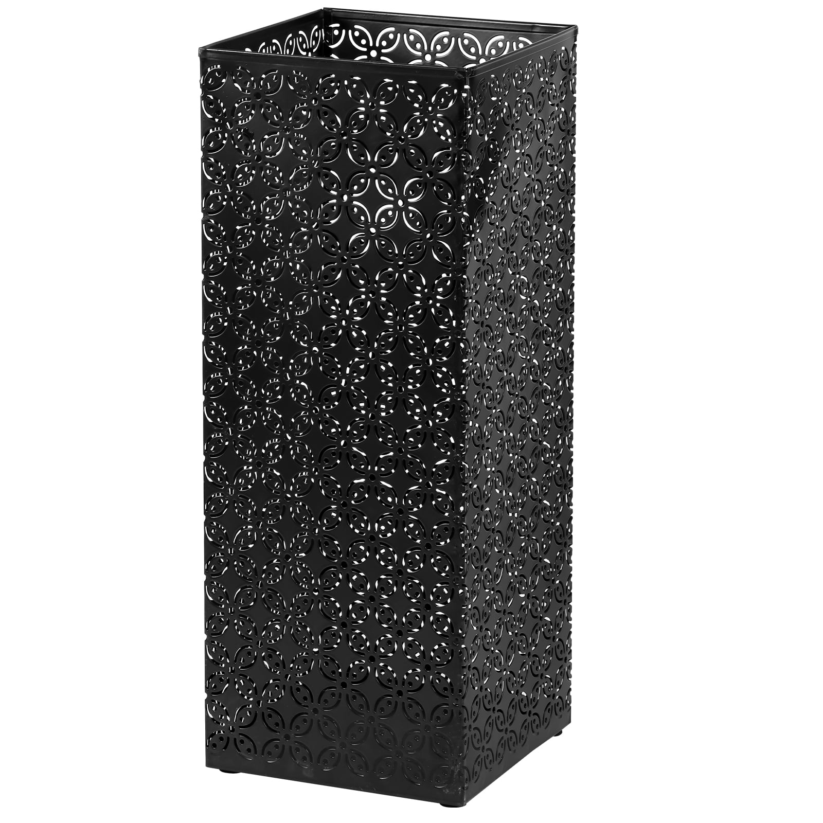 Metal Umbrella Holder Square Umbrella Stand Iron Umbrella Bucket Sturdy ...