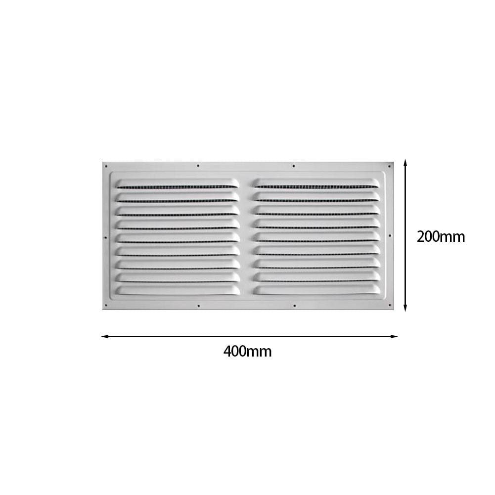 Metal Vent Cover Square Soffit Ventilation Louver Grille Cover with ...