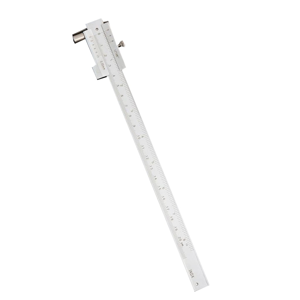 Metal Verniers Calipers 8in 200mm Stainless Steel with Engraveds Scale ...
