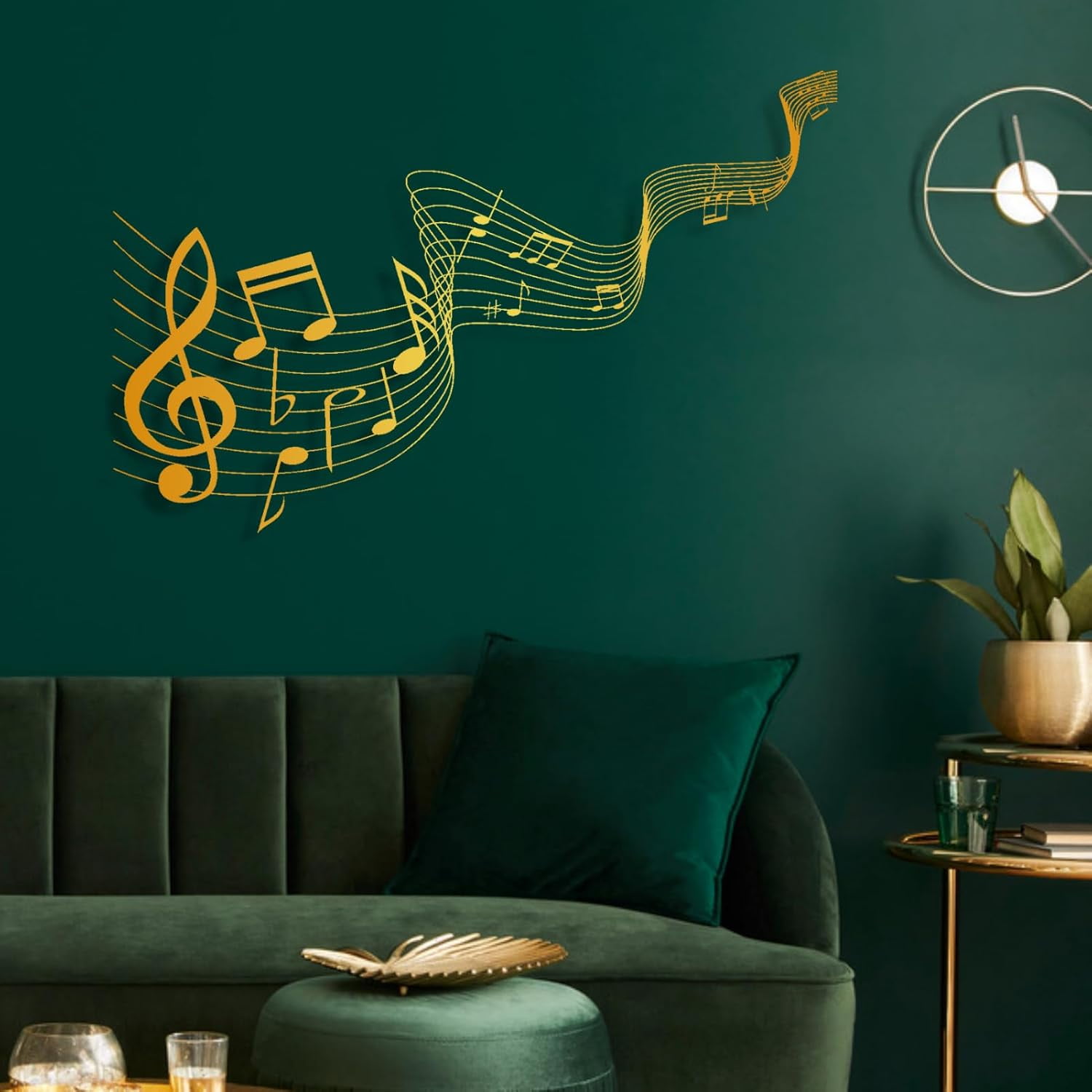 Metal Wall Art - Metal Wall Art Music Notes, Metal Art Wall Decor Music ...